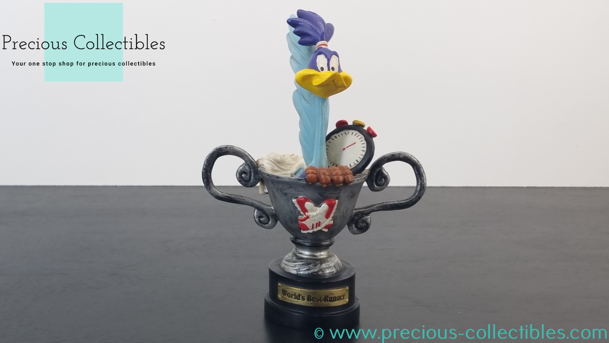 Vintage Road Runner World's Best Runner statue