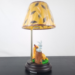 Vintage Bambi with Thumper lamp by Superfone in license of Walt Disney