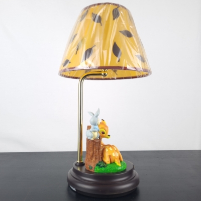 Vintage Bambi with Thumper lamp by Superfone in license of Walt Disney
