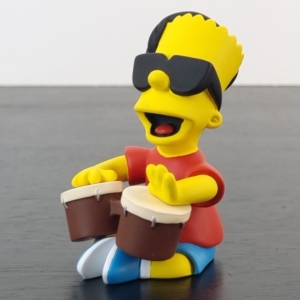 Bart Simpson as drummer figurine by Demons and Merveilles