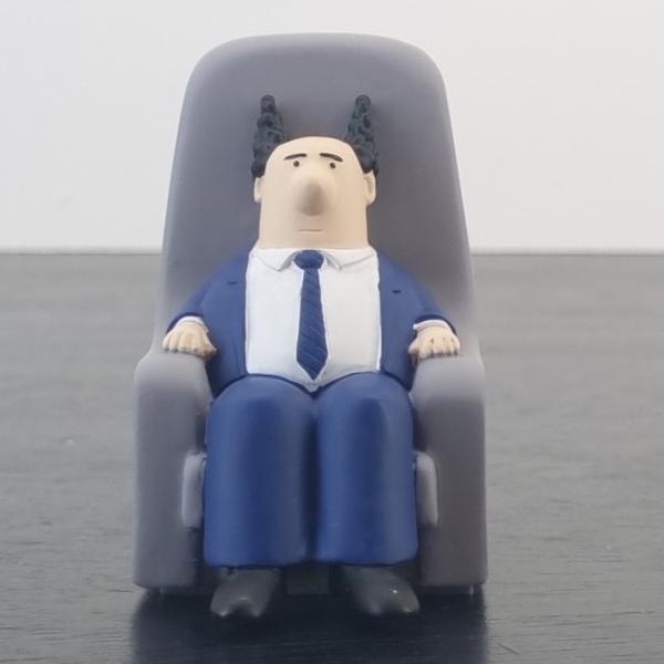 Collectible Dilbert Boss figurine Demons Merveilles statue