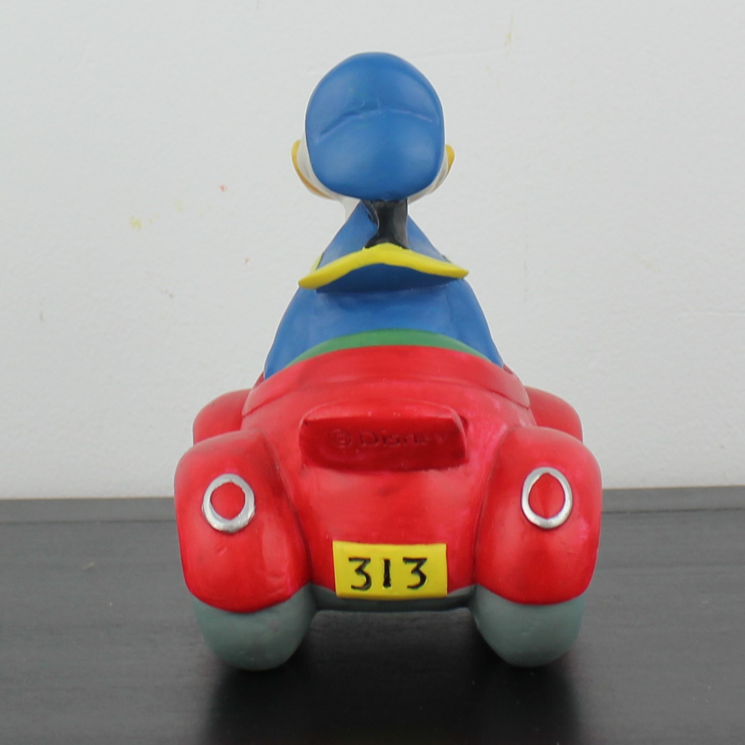 Donald Duck Racing Money Box - Enesco - Walt Disney