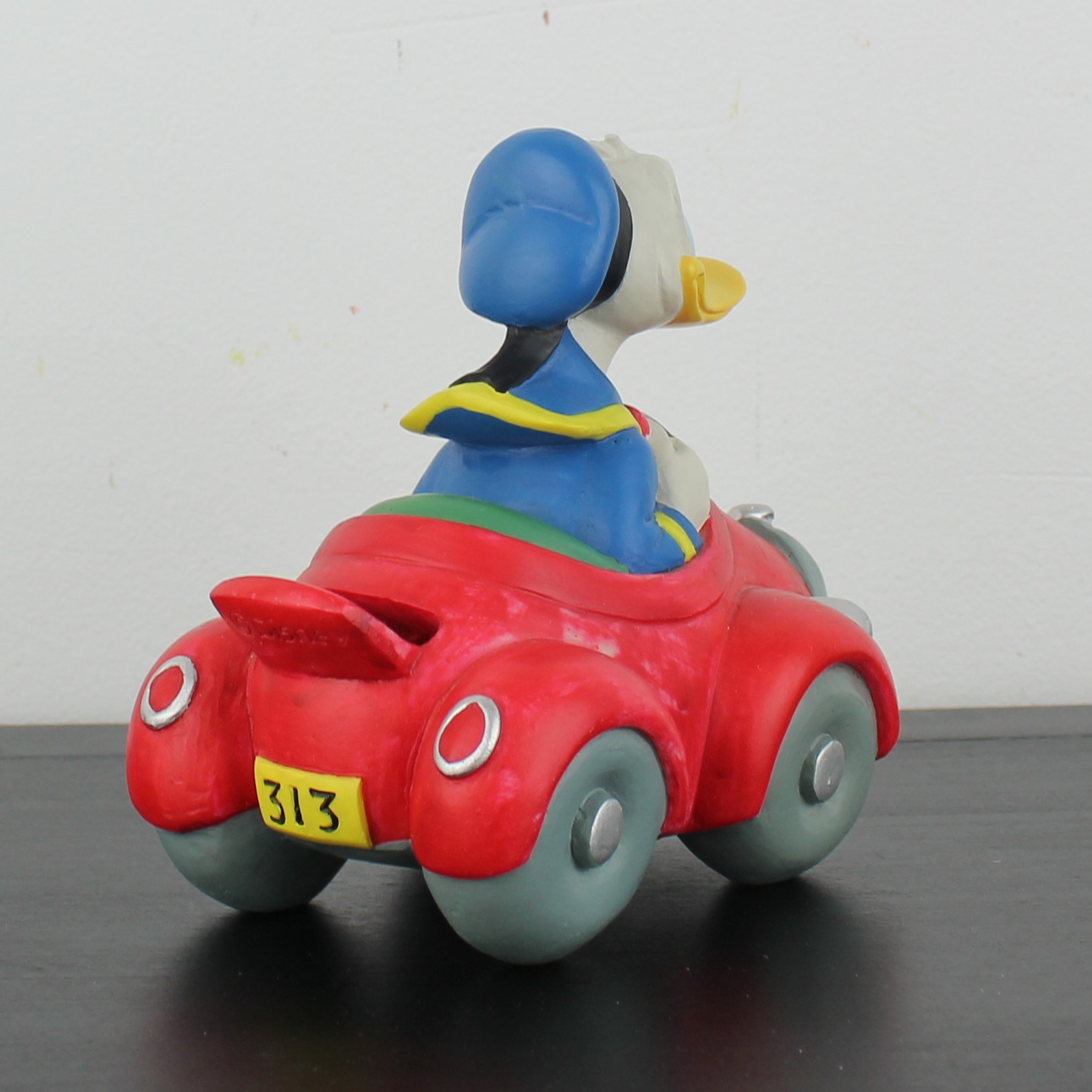 Donald Duck Racing Money Box - Enesco - Walt Disney