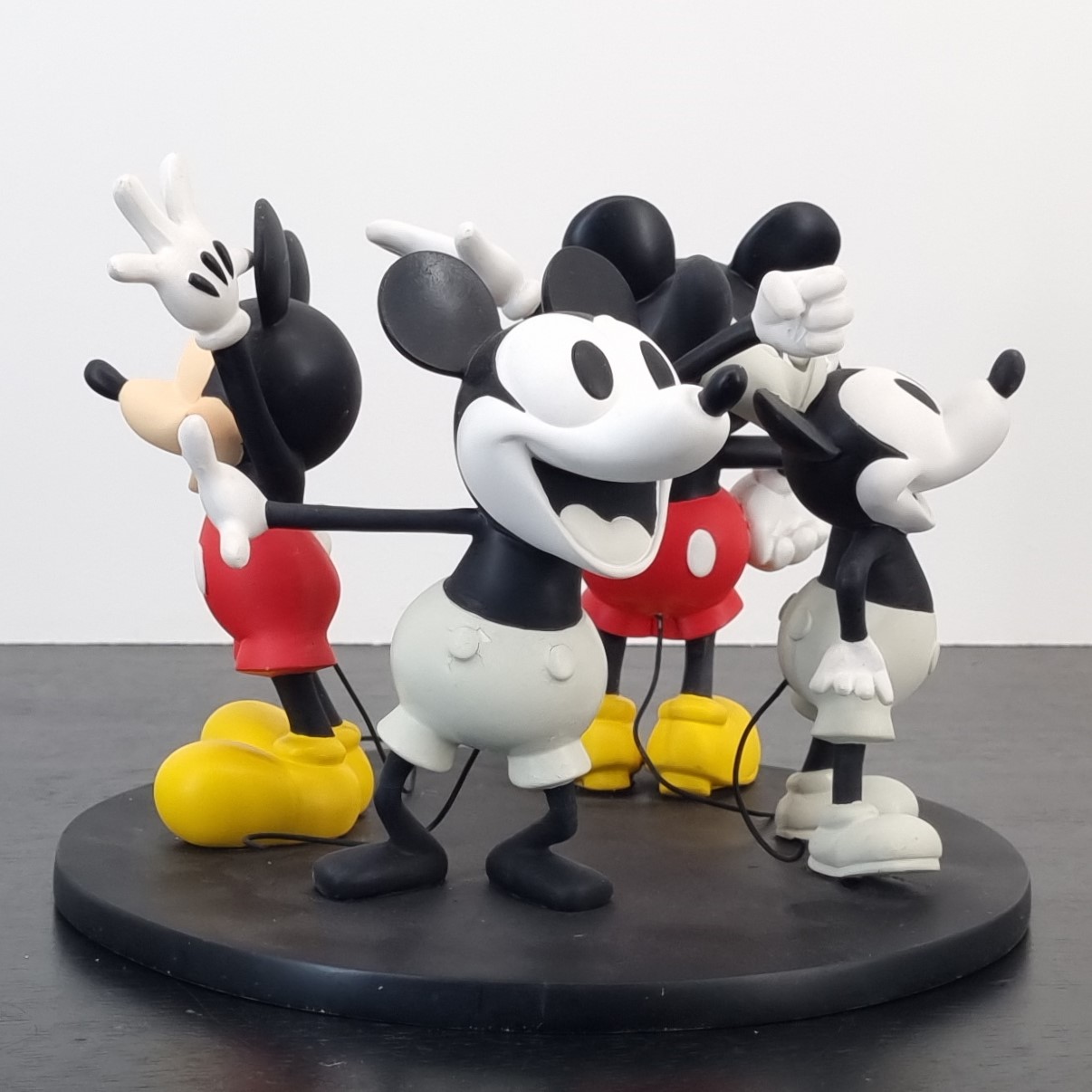 Evolution of Mickey Mouse figurine - Enchanting Collection