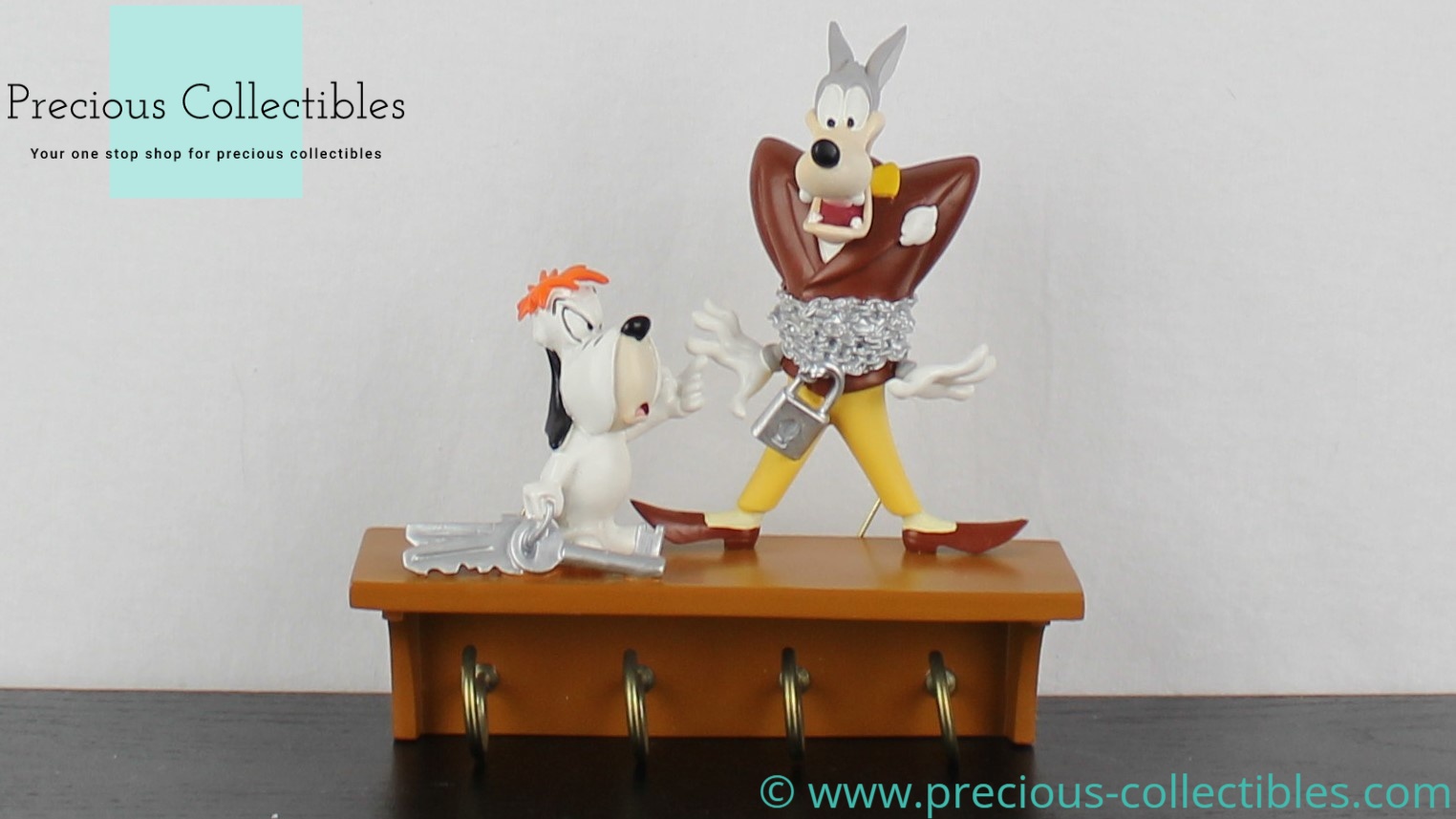 Vintage Wolf and Droopy key rack by Avenue of the Stars