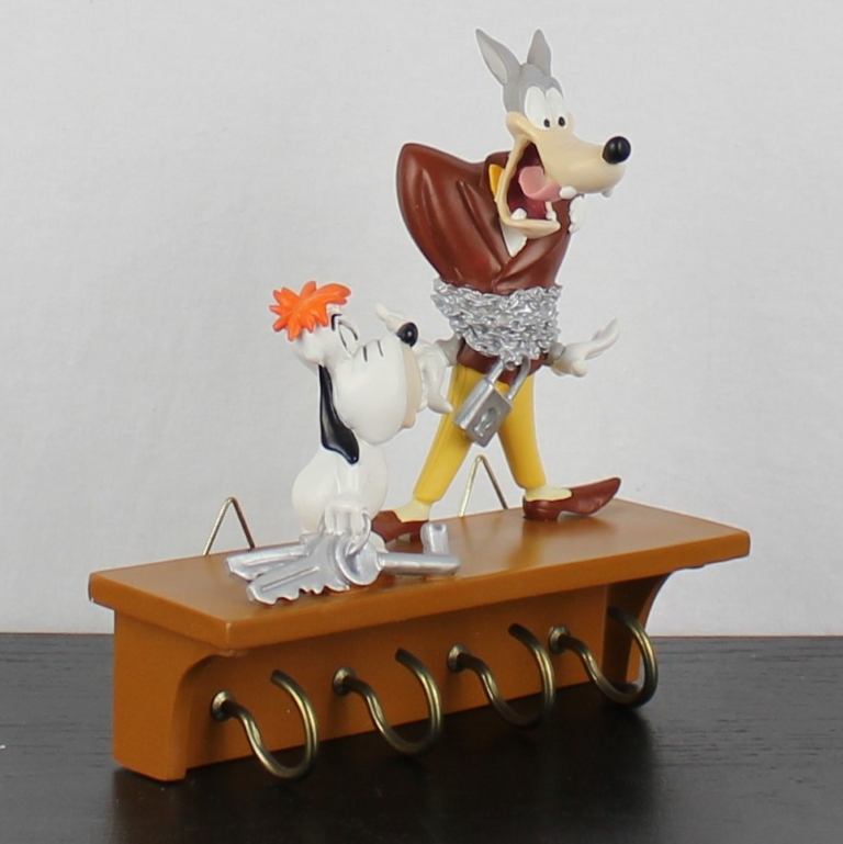 Vintage Wolf and Droopy key rack by Avenue of the Stars