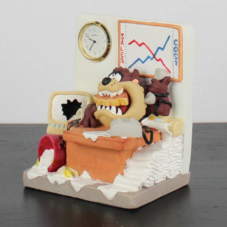 Tasmanian Devil clock by Avenue of the Stars of Tropico Diffusion