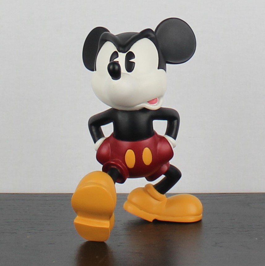 Vintage Mickey Mouse angry figurine by Demons and Merveilles