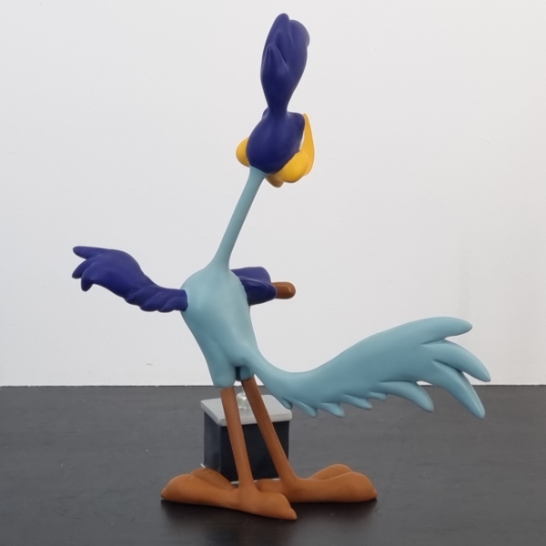 Vintage Road Runner statue by David Kracov for Warner Bros
