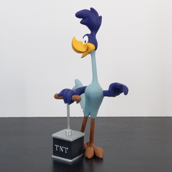 Vintage Road Runner statue by David Kracov for Warner Bros