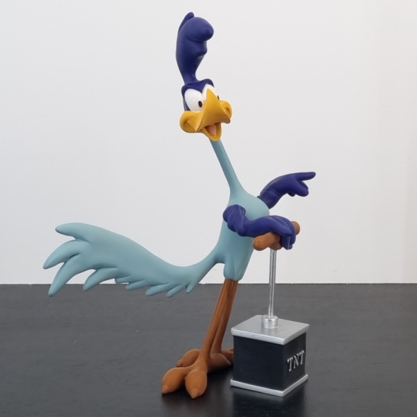 Vintage Road Runner statue by David Kracov for Warner Bros