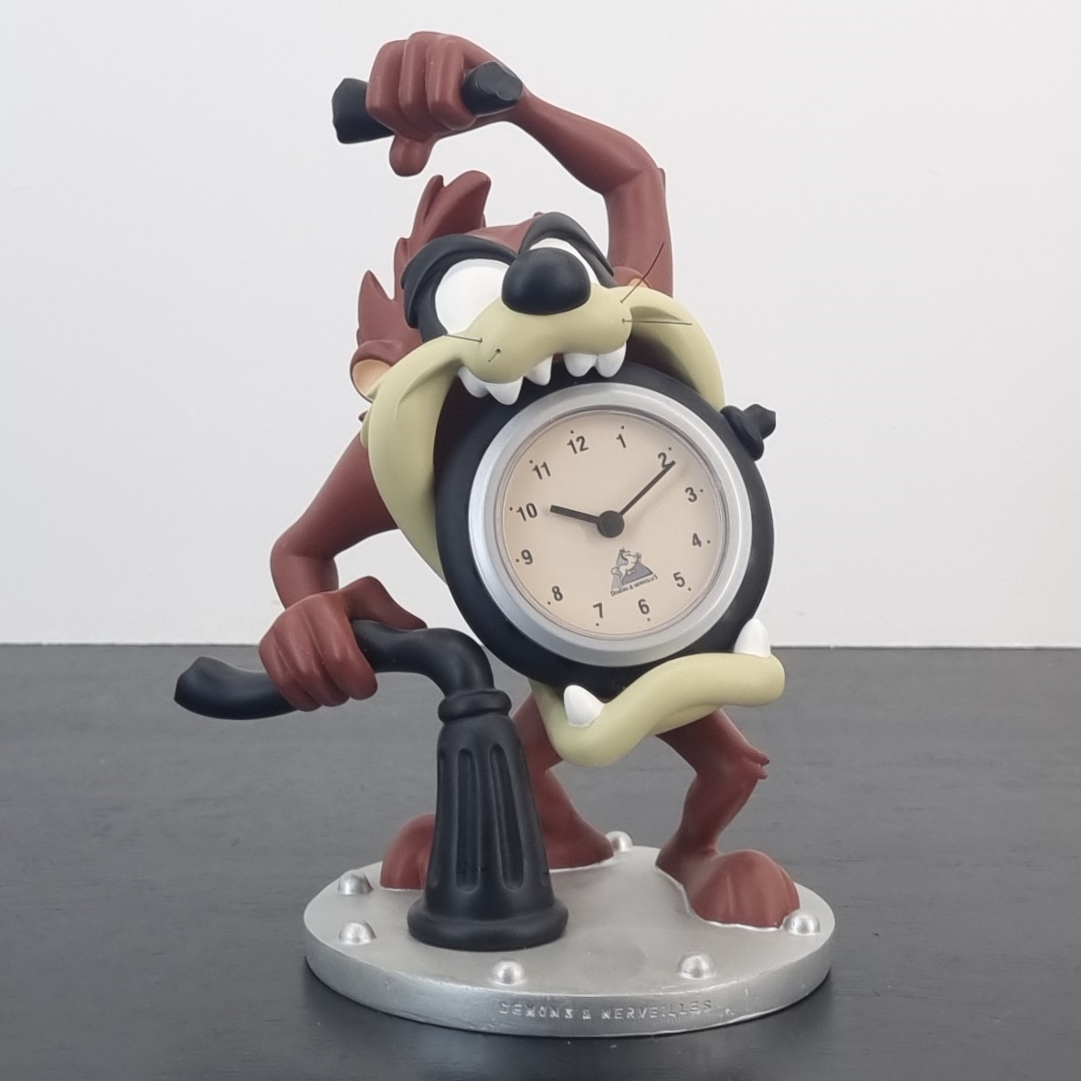 Vintage Tasmanian Devil clock by Demons and Merveilles