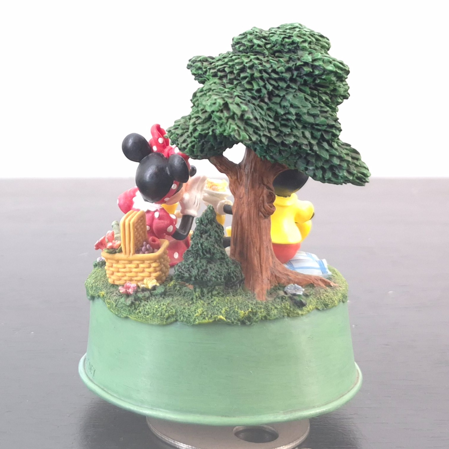 Vintage Mickey Mouse and Minnie Mouse Music Box - Walt Disney