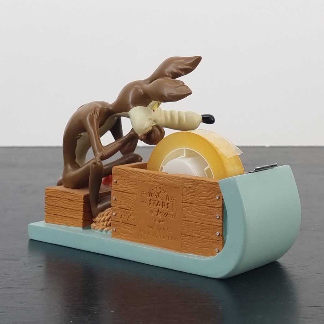 Wile E. Coyote tape dispenser by Avenue of the Stars